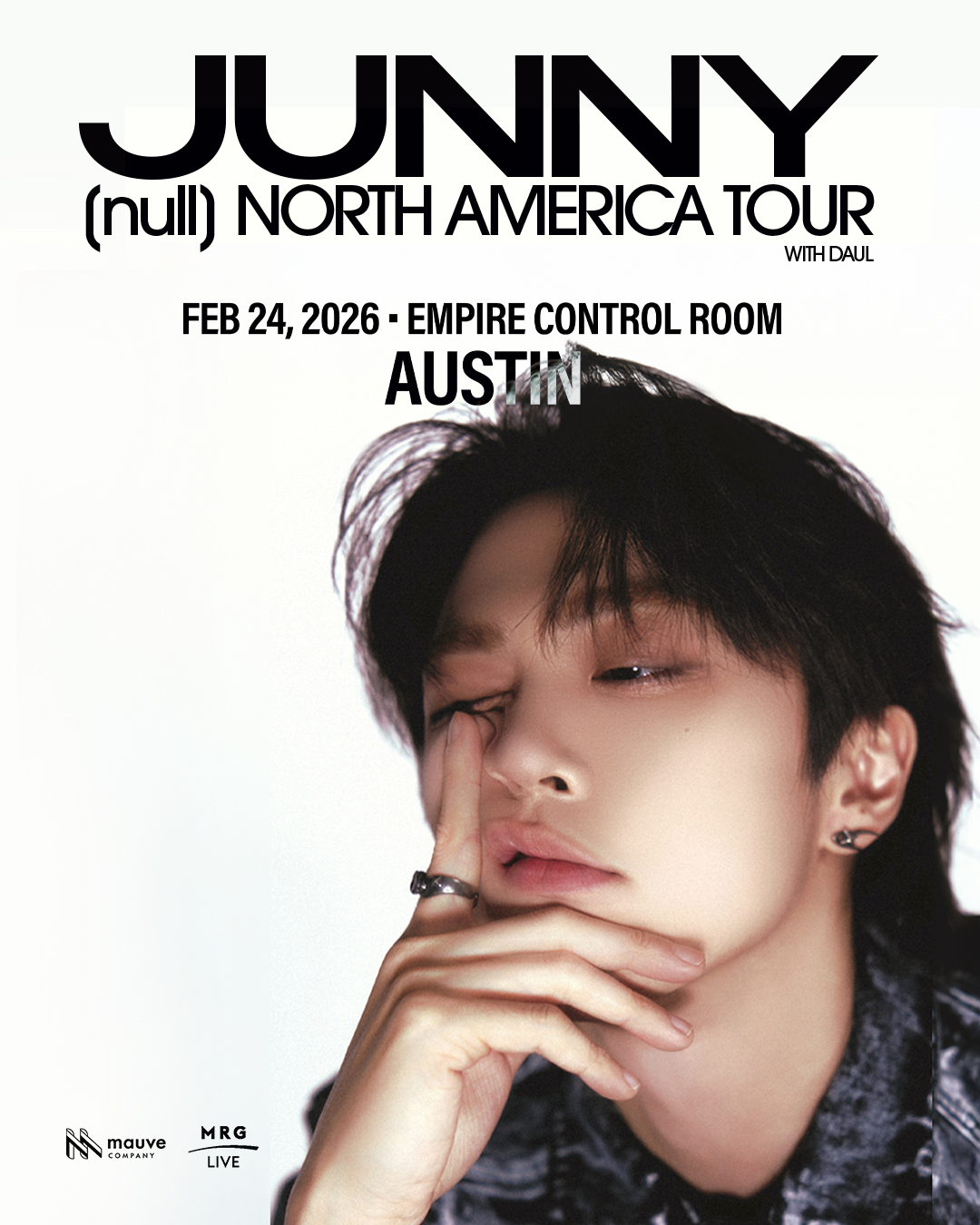 MRG LIVE Presents: JUNNY – (null) North America Tour w/ Daul in the Control Room | Empire Garage ...